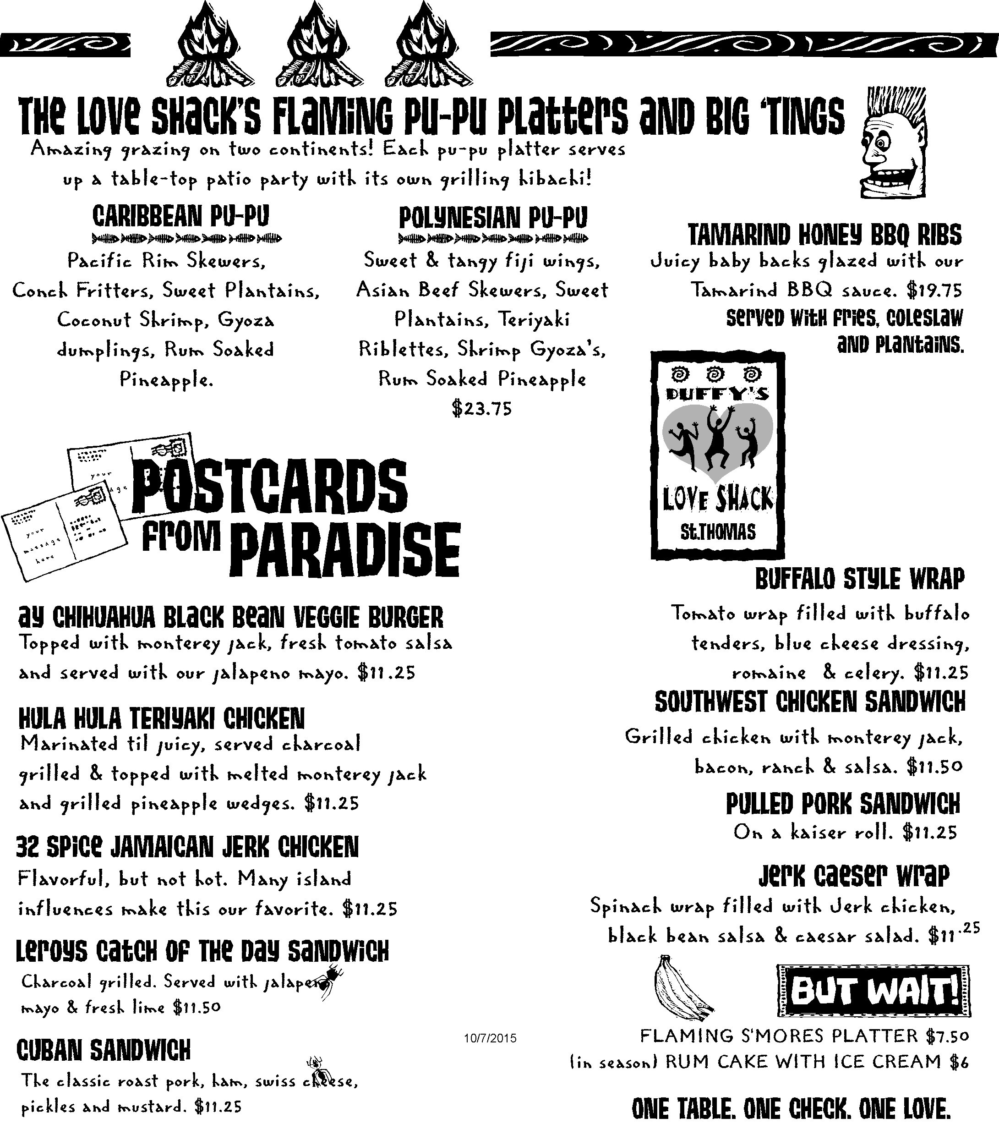 The Grub - Duffy's Love Shack