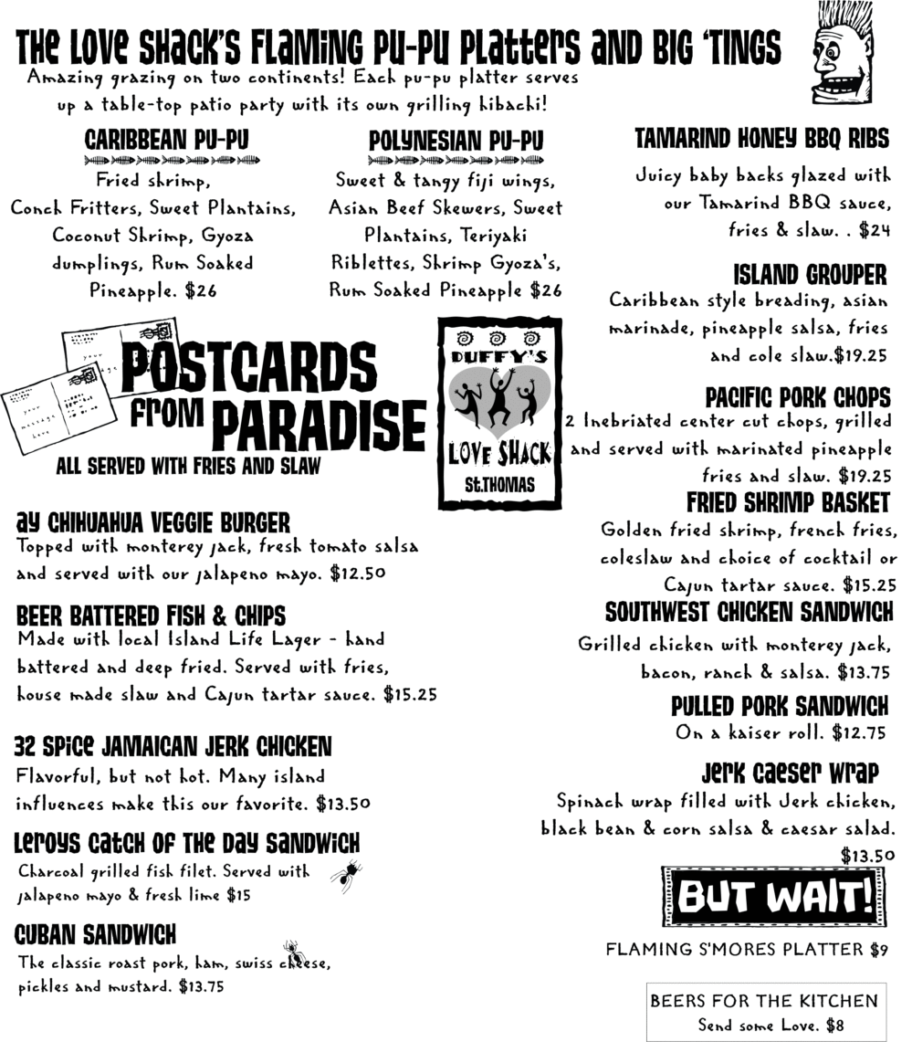 The Grub - Duffy's Love Shack